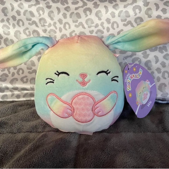 Squishmallows | Toys | Easter Squishmallows Wu The Tye Dye Bunny 5 Bnwt ...